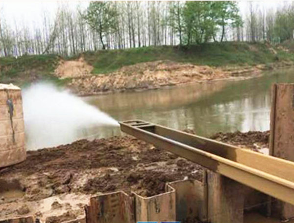 High Pressure Water Jet-assisted Pile Driving Process-gywaterjetcleaner